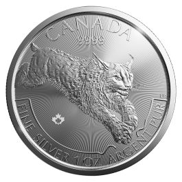 2017 1 oz Silver Lynx Coin | RCM Predator Series Second Release