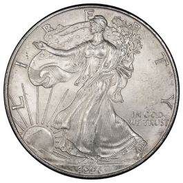 Buy 1996 American Silver Eagle Coin | Cull Condition | SD Bullion