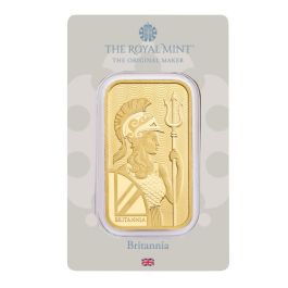 Buy 1 oz British Royal Mint Gold Britannia Bars