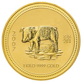 Buy 2007 1 Kilo Australian Year of the Pig Gold Coin - Lunar Series ...