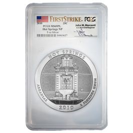 Buy 2010 PCGS MS-69 PL First Strikes 5 oz America The Beautiful Hot ...