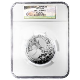 Buy 2015 NGC MS-69 DPL Early Releases 5 oz America The Beautiful Blue ...