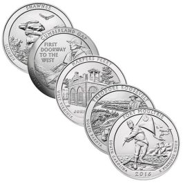 2016 America The Beautiful Complete Set