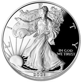 2021-W Proof American Silver Eagle Coin