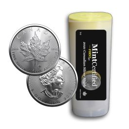 2021 Canadian Silver Maple Leaf Tube | MintCertified™ FIRST30