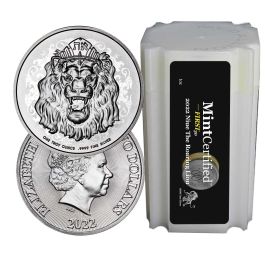 Buy 2022 Roaring Lion Silver Coin Roll - MintCertified™ FIRST30 | SD ...