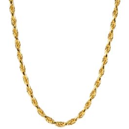 Buy 46 cm Gold Rope Chain Necklace | SD Bullion