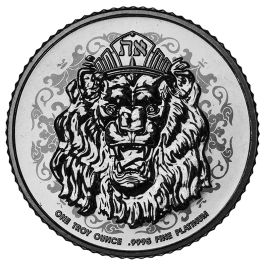 Buy 2023 1 oz Roaring Lion Reverse Proof Platinum Coin | SD Bullion