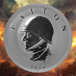 Buy 2024 5 oz Patton Silver Coin - Commander Series | SD Bullion