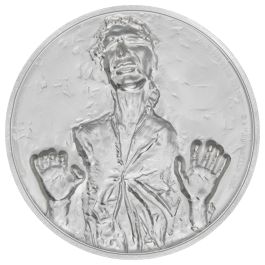 2017 Star Wars Han Solo High Relief 2 oz Silver Proof Coin