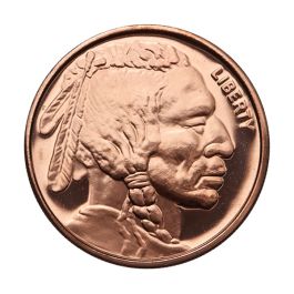 Buy Indian Head 1 oz Copper Round - Osborne Mint | SD Bullion