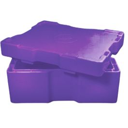 Empty Purple Royal Canadian Mint Silver Coin Monster Box