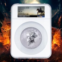 Buy NGC MS-70 2024 5 oz Napoleon Silver Coin - Commander Series | SD ...