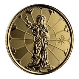 2022 1 oz Light of Christ Gold Coin - Jesus Collection