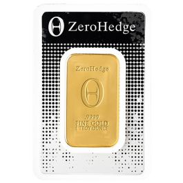 1 oz ZeroHedge Gold Bar SD Bullion