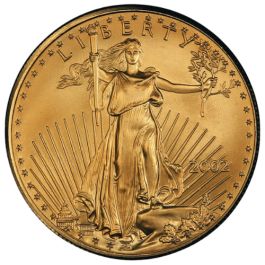 Buy 2002 1 oz American Gold Eagle Coin | SD Bullion
