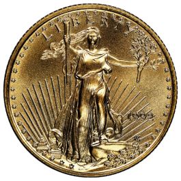 1992 1/4 oz American Gold Eagle Coin SD Bullion