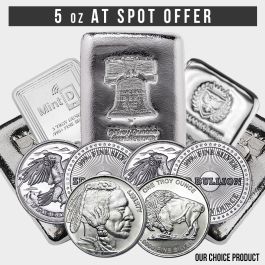 Buy Silver at Spot Price | SD Bullion New Customer Offer