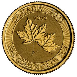 Buy 1/4 oz Gold Twin Maple Coin - Random Year | SD Bullion