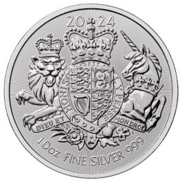 Buy 2024 10 oz The Royal Arms Silver Coin | SD Bullion