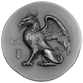 Buy 2024 1 oz Gryphon Antique Silver Coin - Numismatic Icons | SD Bullion