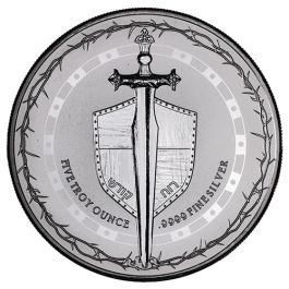 Buy 2023 5 oz Sword of Truth Silver Coin - High Relief | SD Bullion