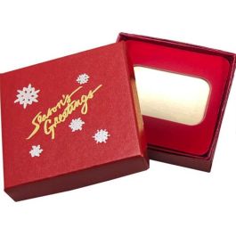 Season's Greetings Red Display Box - 1 oz Bar