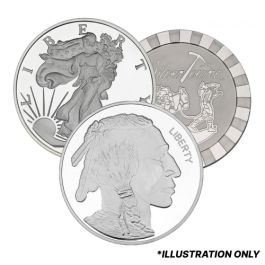 Buy 5 oz Silver Rounds - Design Our Choice | SD Bullion