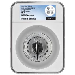Buy 2025 NGC MS-70 Early Releases 5 oz Sword of Truth High Relief ...