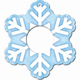 Buy Snowflake Christmas Ornament - 39 mm Round or Coin (Air-Tite Sold ...