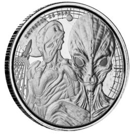 Buy 2023 1/2 oz Invasion is Here Silver Coins - Alien Series | SD Bullion
