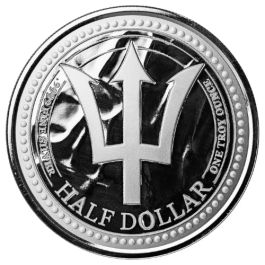 2024 1 oz Barbados Trident Silver Coin