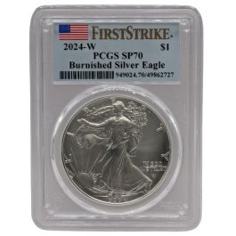 Buy 2024-W PCGS SP-70 First Strikes 1 oz American Silver Eagle ...
