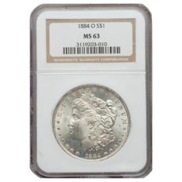Buy 1884-O NCG MS-63 Morgan Silver Dollar Coins - SD Bullion