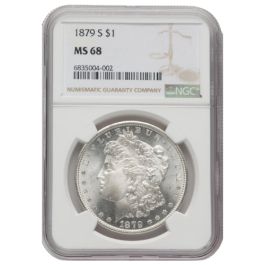 Buy 1879-S NGC MS-68 Morgan Silver Dollar Coin | SD Bullion