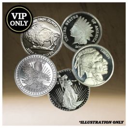 VIP Offer - 1 oz Silver Rounds (Design Our Choice)