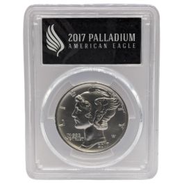 2017 PCGS MS-70 First Strikes 1 oz American Palladium Eagle Coin ...