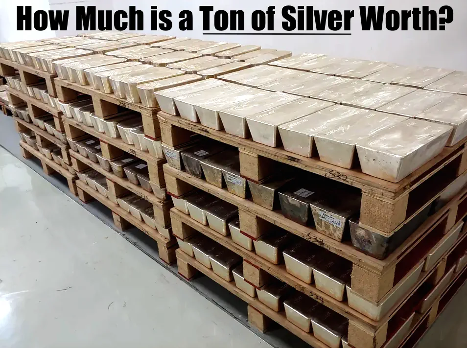 1 ton of gold visualized